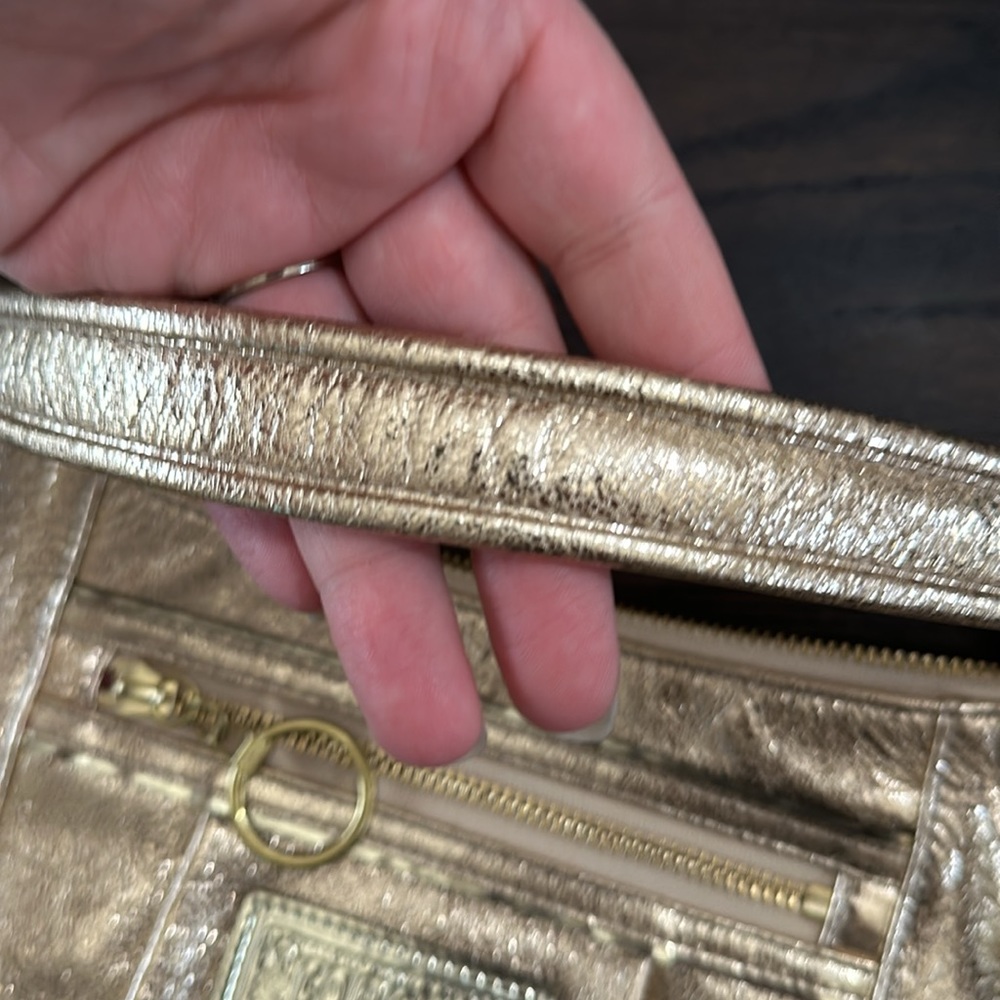 Coach Metallic Gold Poppy - Gem